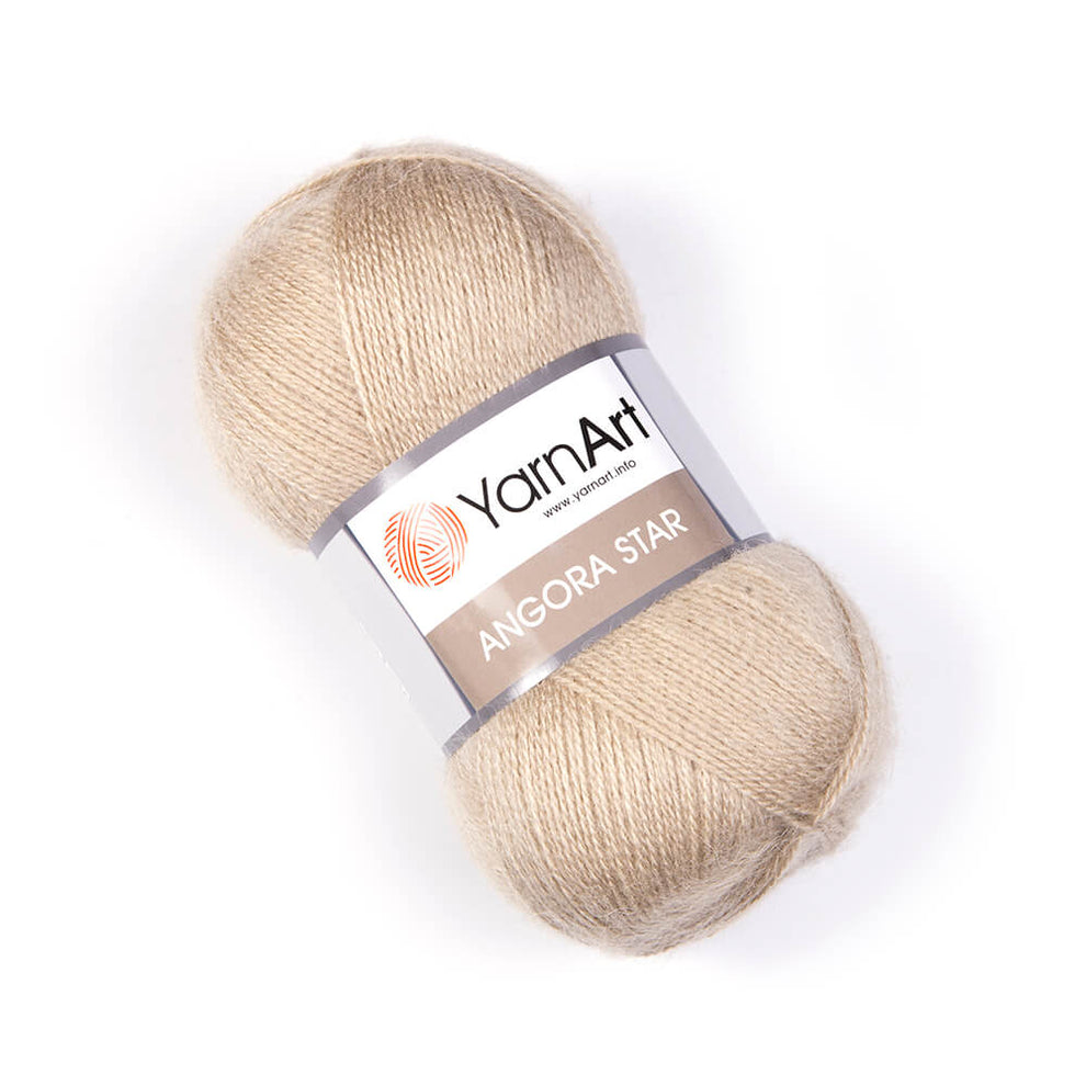 Angora Star 20% vilna, 80% akrils 100g 500m smalks dzijas pavediens
